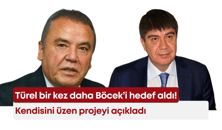 Menderes Türel bir kez daha Böcek’i hedef aldı! Kendisini üzen projeyi ...