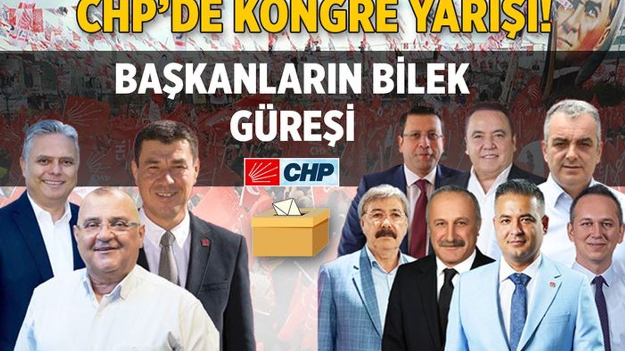 CHP’de kongre yarışı! Başkanların bilek güreşi - Antalya Körfez Gazetesi