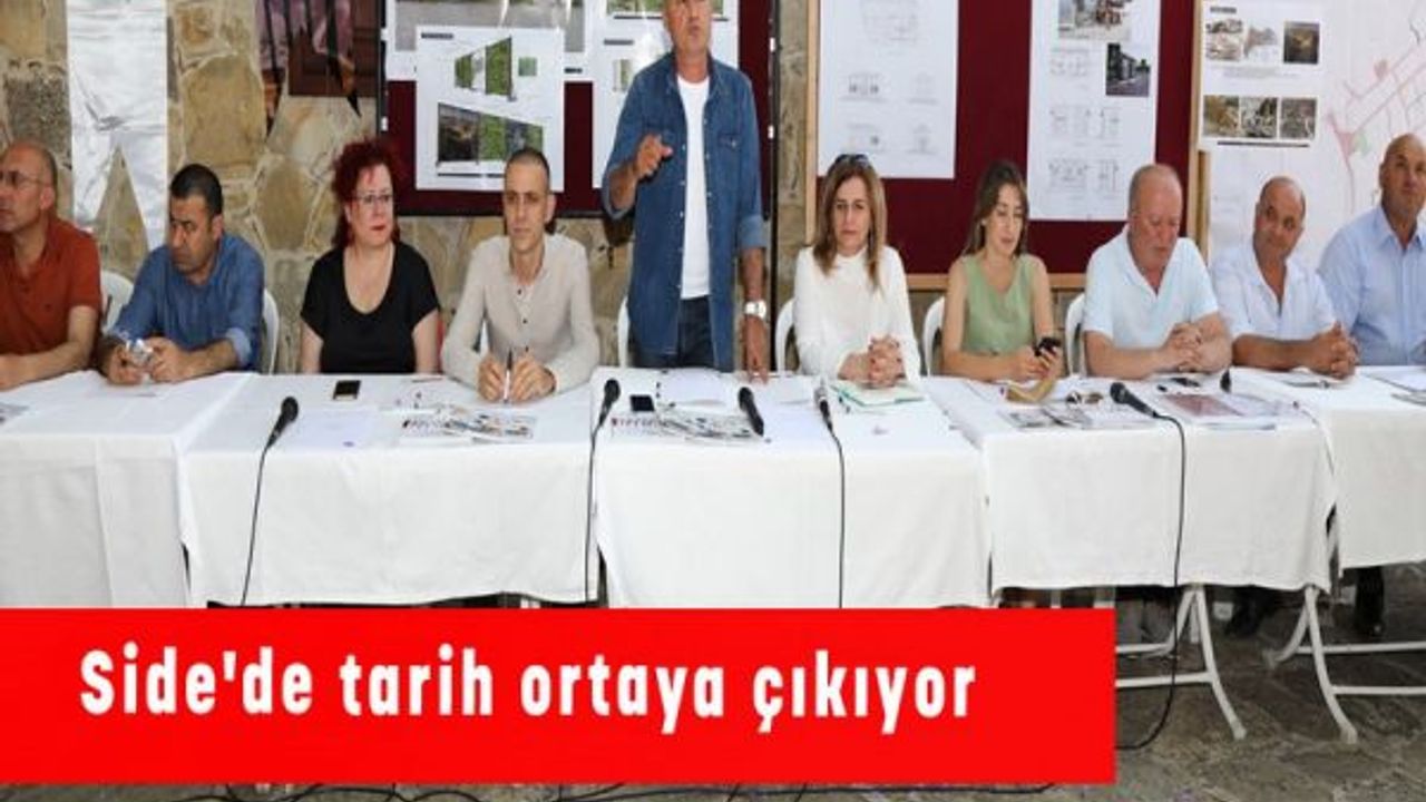 Side'de tarih ortaya çıkıyor - Antalya Körfez Gazetesi Side'de tarih ortaya çıkıyor - Antalya Körfez Gazetesi
