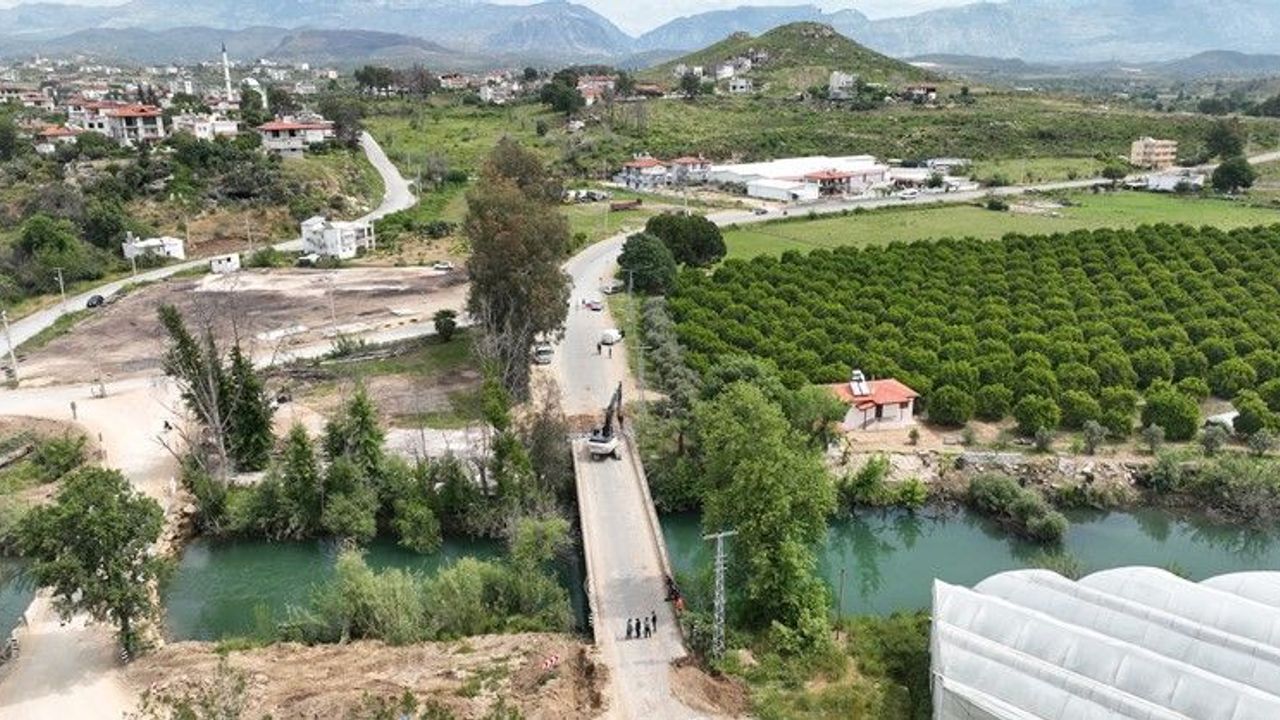 Büyükşehir Belediyesi Naras Köprüsünü Yeniliyor Antalya Körfez Gazetesi