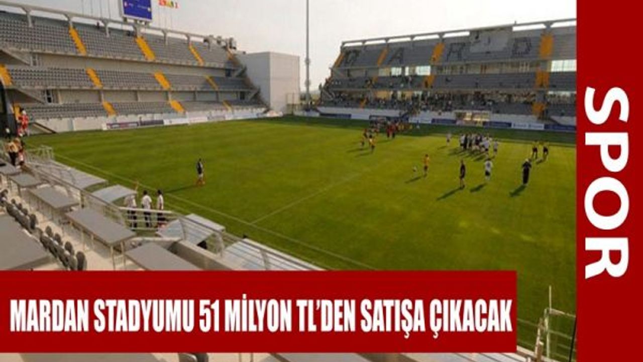 Mardan Stadyumu 51 Milyon Tl’den Satışa Çıkacak - Antalya Körfez Gazetesi